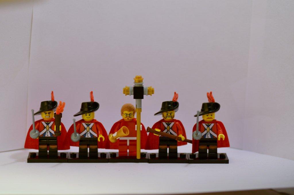 T'leroth's easily distracted painting blog: Three Musketeers