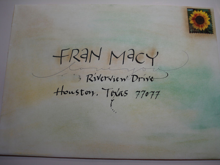 Envelopes and things: Some dusty, old envelopes and cards....