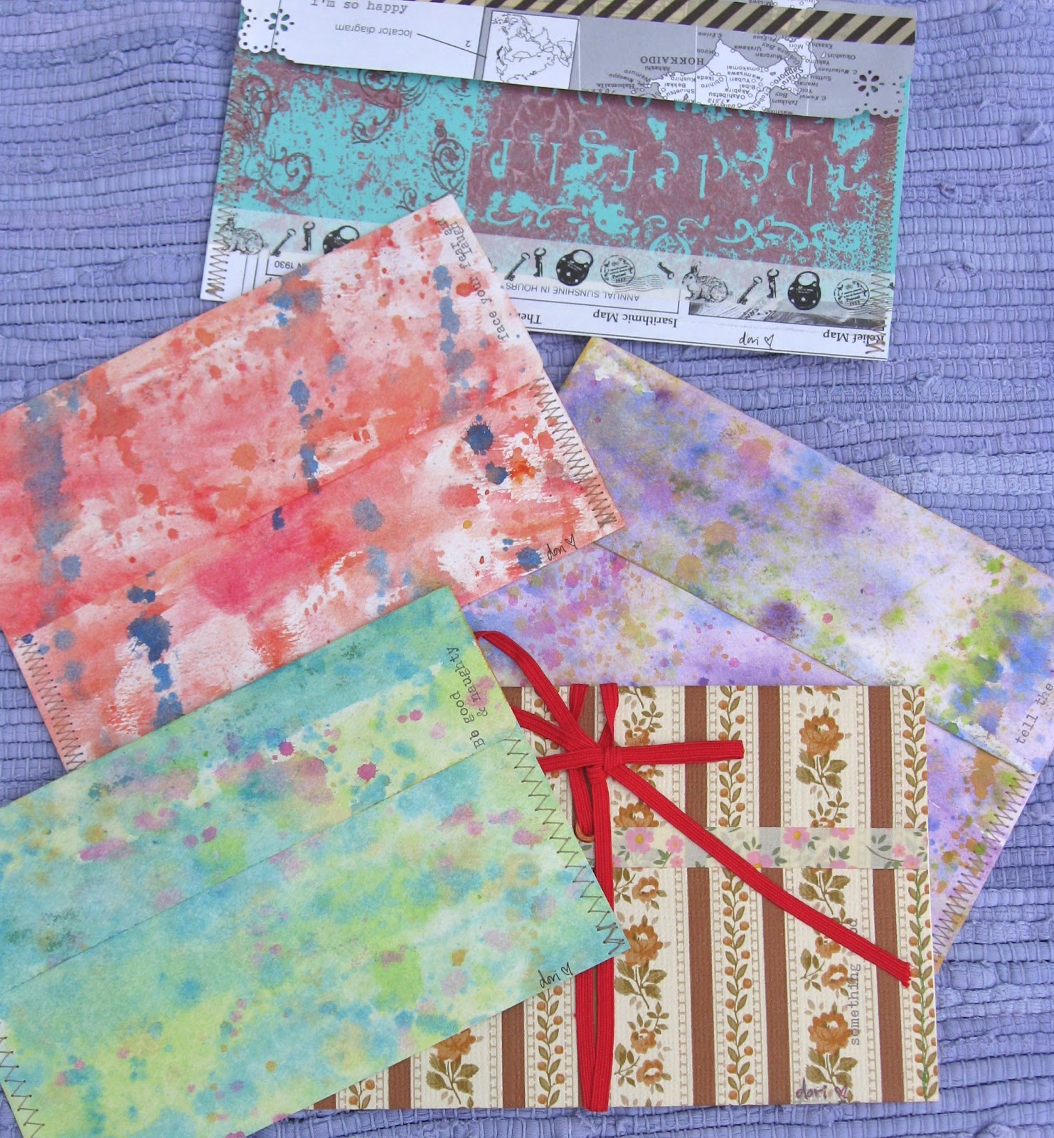 Mail me some art: handmade envelopes - part one