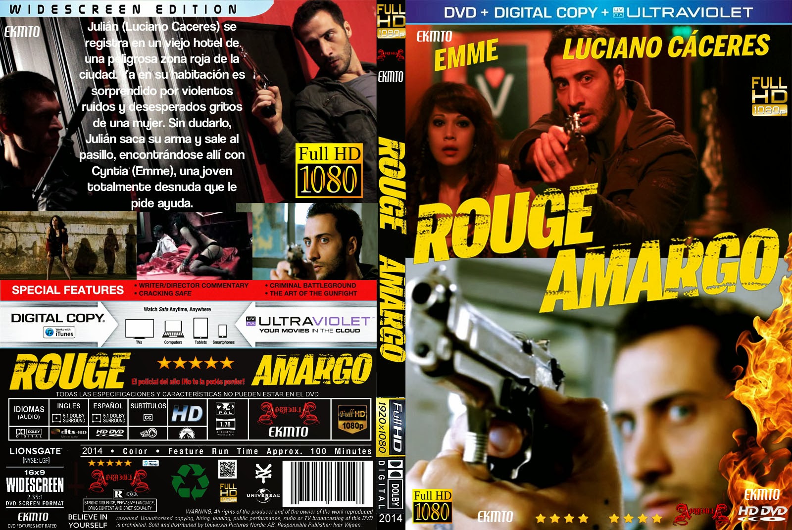 Cover: rouge amargo dvd
