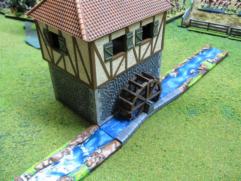 AJ's Wargaming Blog: 28mm Water Mill Conversion