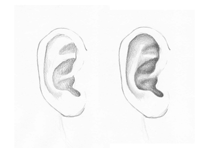 How to Draw Secrets: How to draw an ear