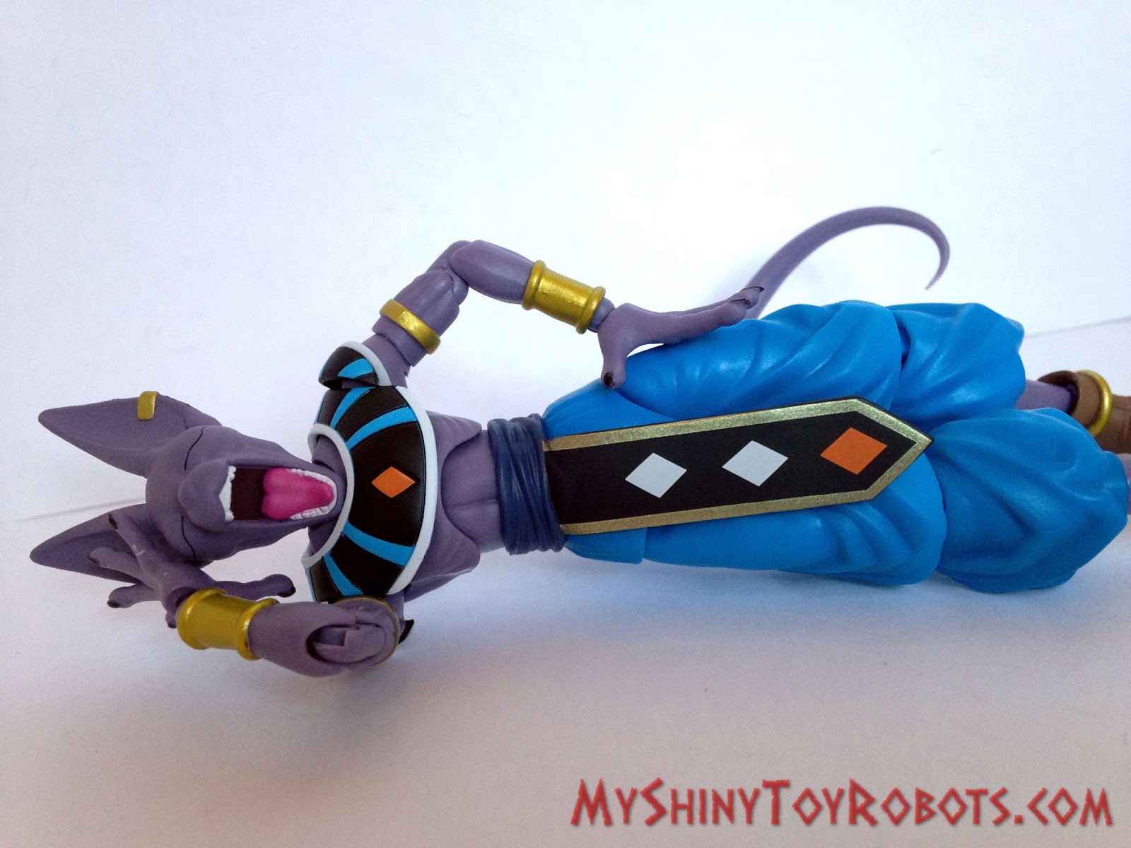My Shiny Toy Robots: Toybox REVIEW: S.H. Figuarts Beerus