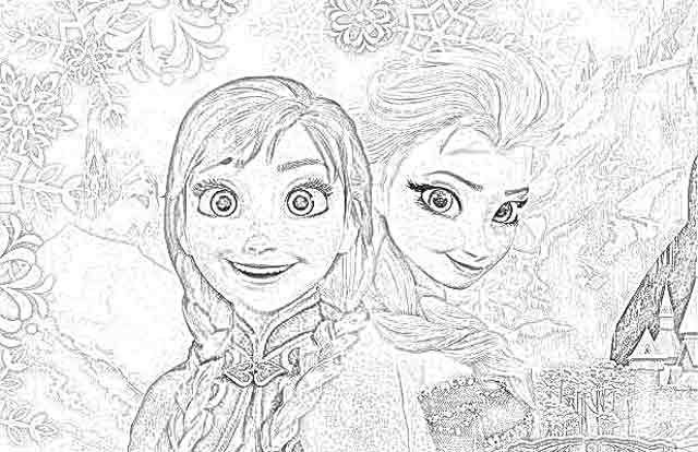 Frozen 2 Fever Coloring Pages
