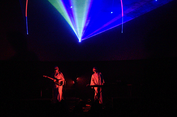 GIFs: Drab Majesty @ The Laser Dome, Seattle 10/7/2017