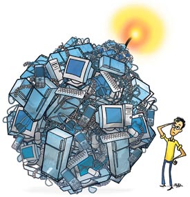 Environmental Effects of Electronic Waste Disposal