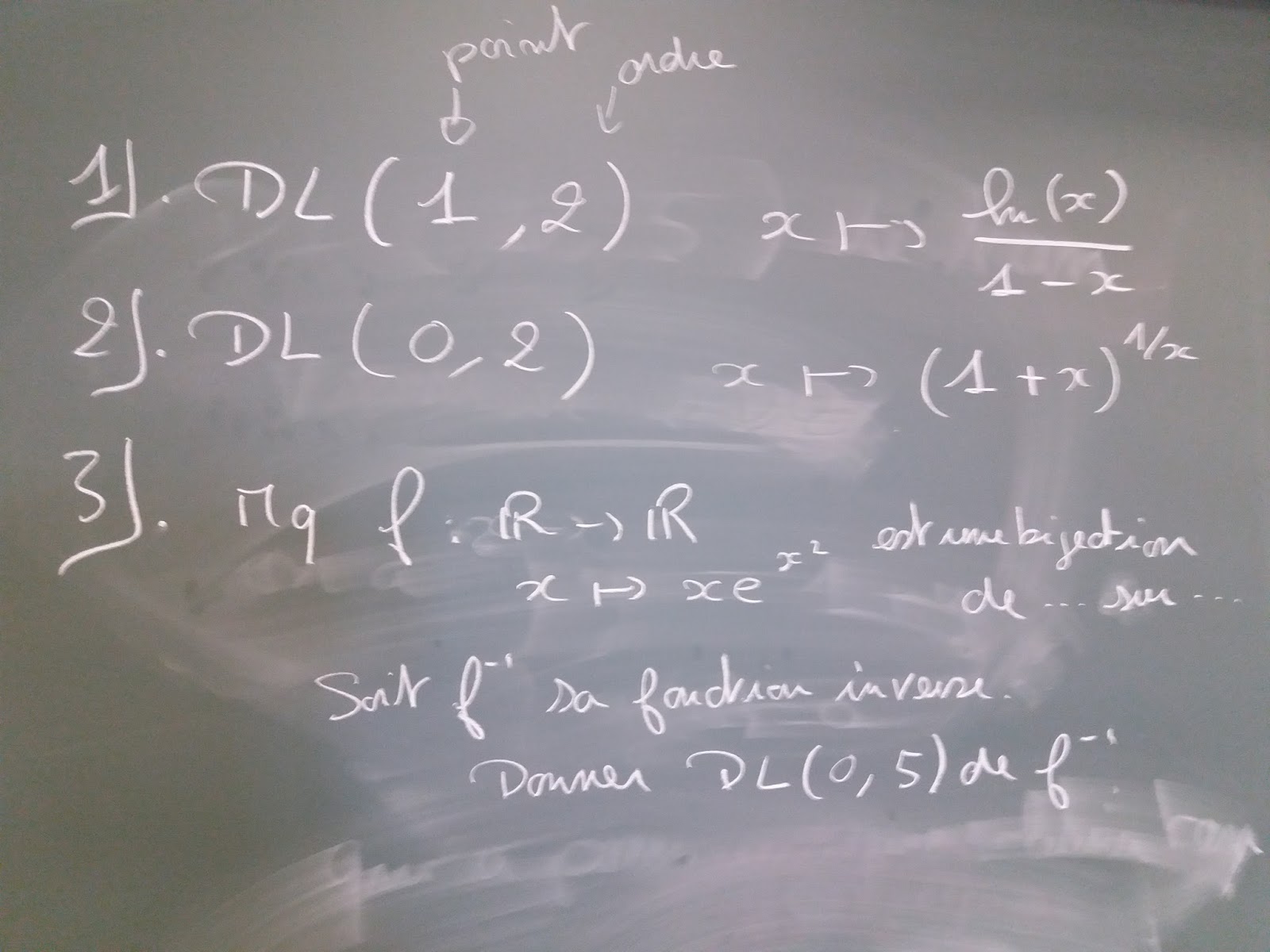 La math-à-outils: DL d'une fonction inverse