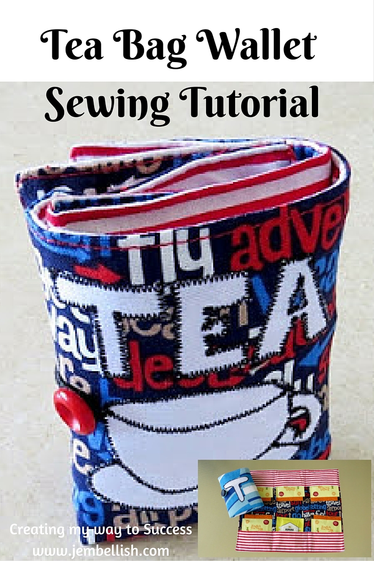 Creating My Way To Success Tea Bag Wallet Tutorial