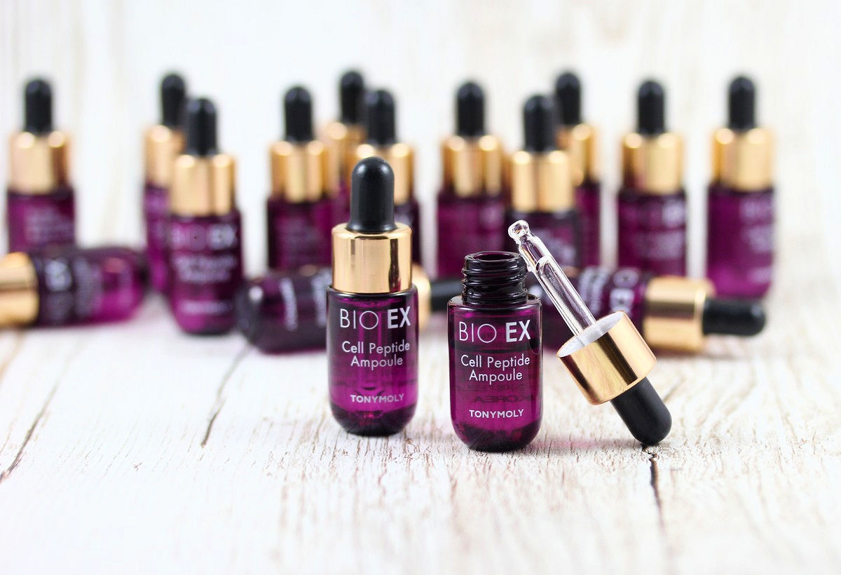 Tony Moly Bio Ex Cell Peptide Ampoules - Review - Nailderella