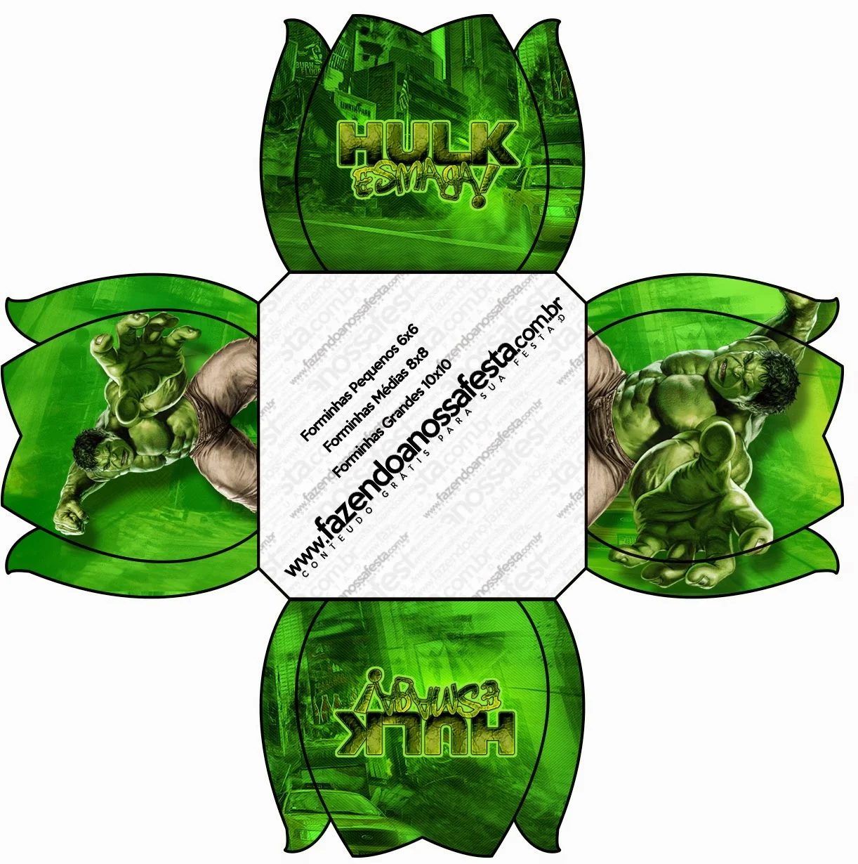 Hulk Free Printable Boxes. - Oh My Fiesta! in english