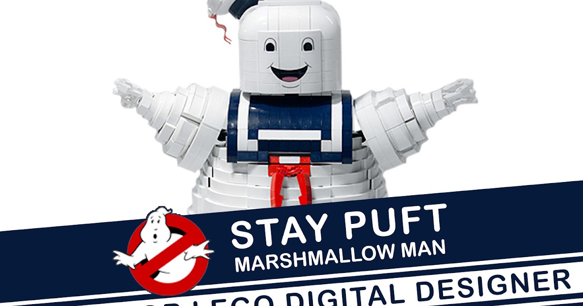 My LEGO Bricks: 教你點砌LEGO Marshmallow Man!