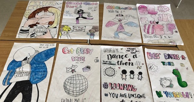 The Dance-A-Thon Belonging Poster Leders