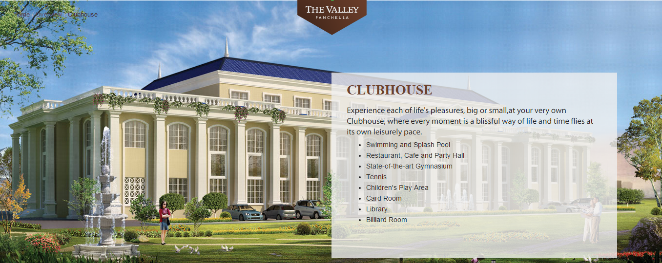 DLF Valley Panchkula: DLF Valley Clubhouse