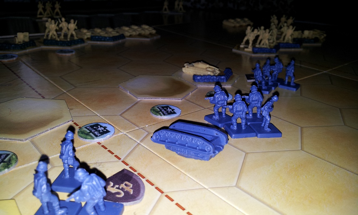 Bradshaw Tribe Gaming: First game of Memoir '44 on Breakthrough maps ...
