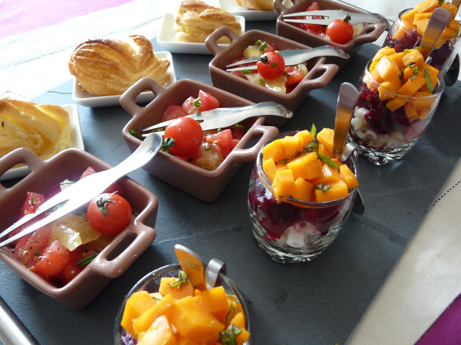 Ma petite cuisine au fil des jours: PLATEAU D'ENTRÉES VARIÉES ...