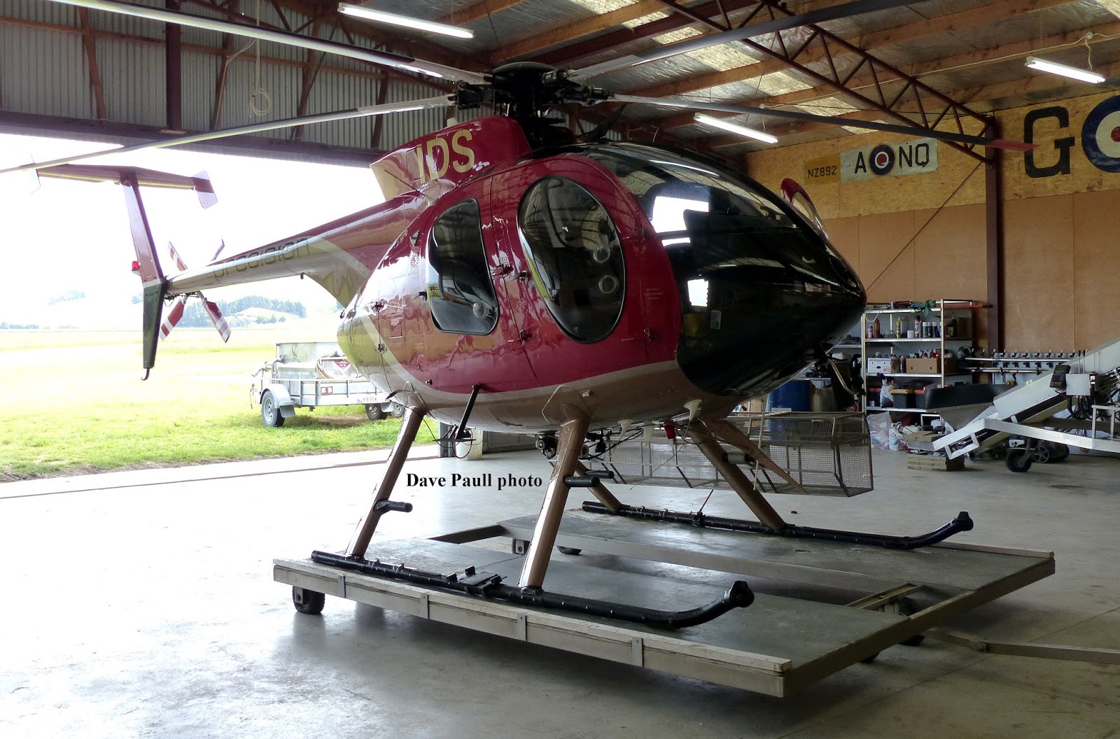 NZ Civil Aircraft: Blue Bus on the Prowl. Omaka