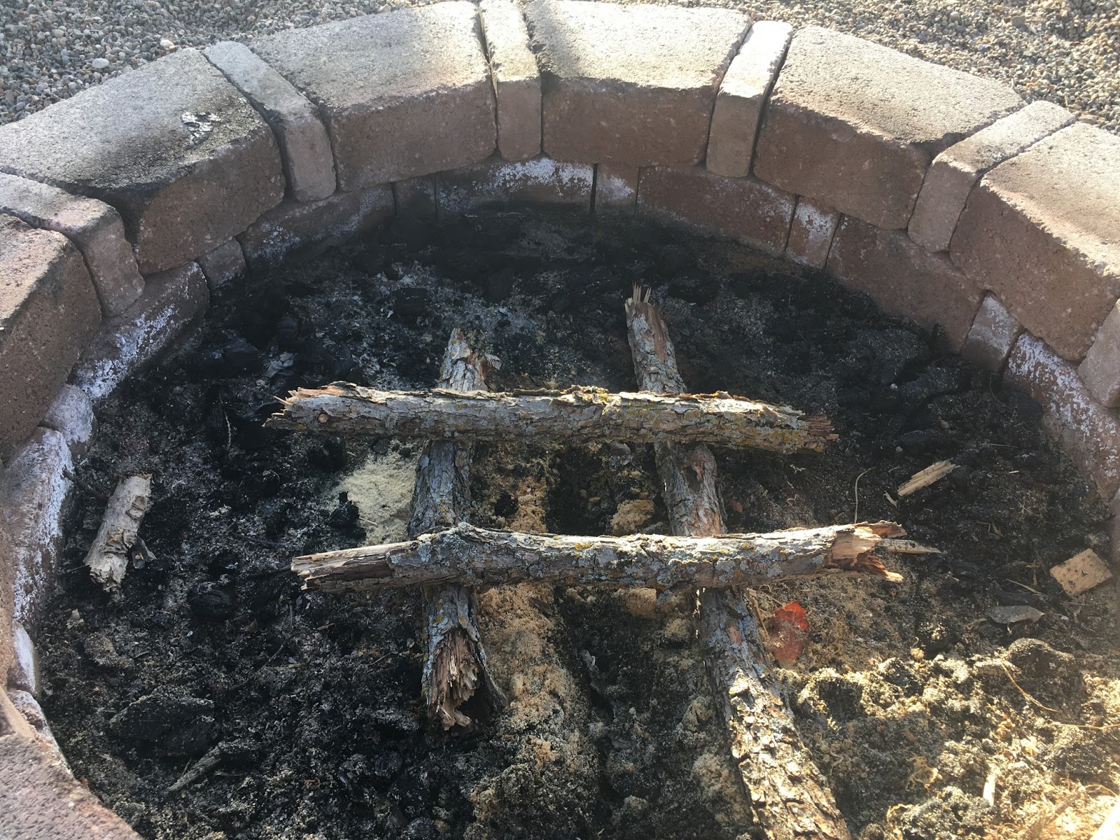 Journeys Of The Crew : Log Cabin Fire Lay