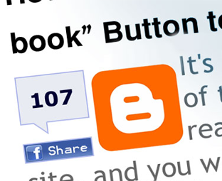 How to Add a Facebook Share button in Blogger ~ My Blogger Lab