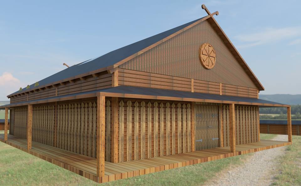 New Pagan temple in Poland