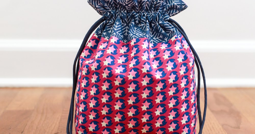 In Color Order: Lined Drawstring Gift Bags