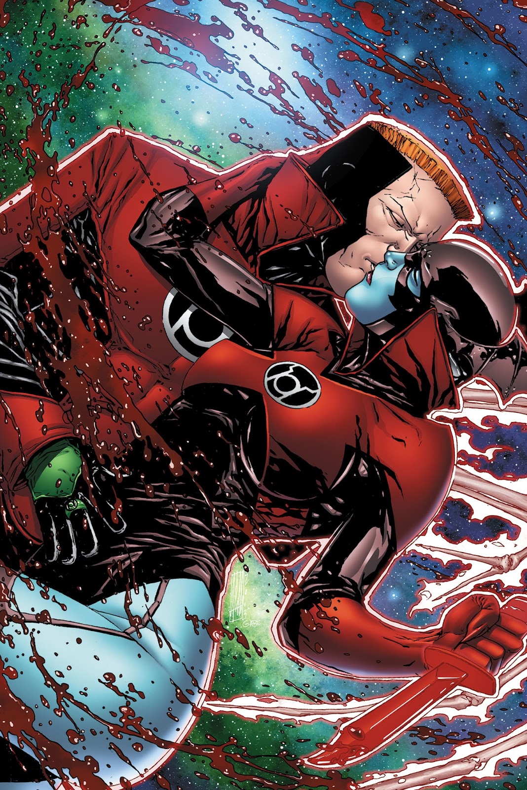 Red Lantern Guy Gardner Jacket
