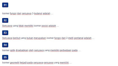 Contoh Soal Isomer - Jegeristik