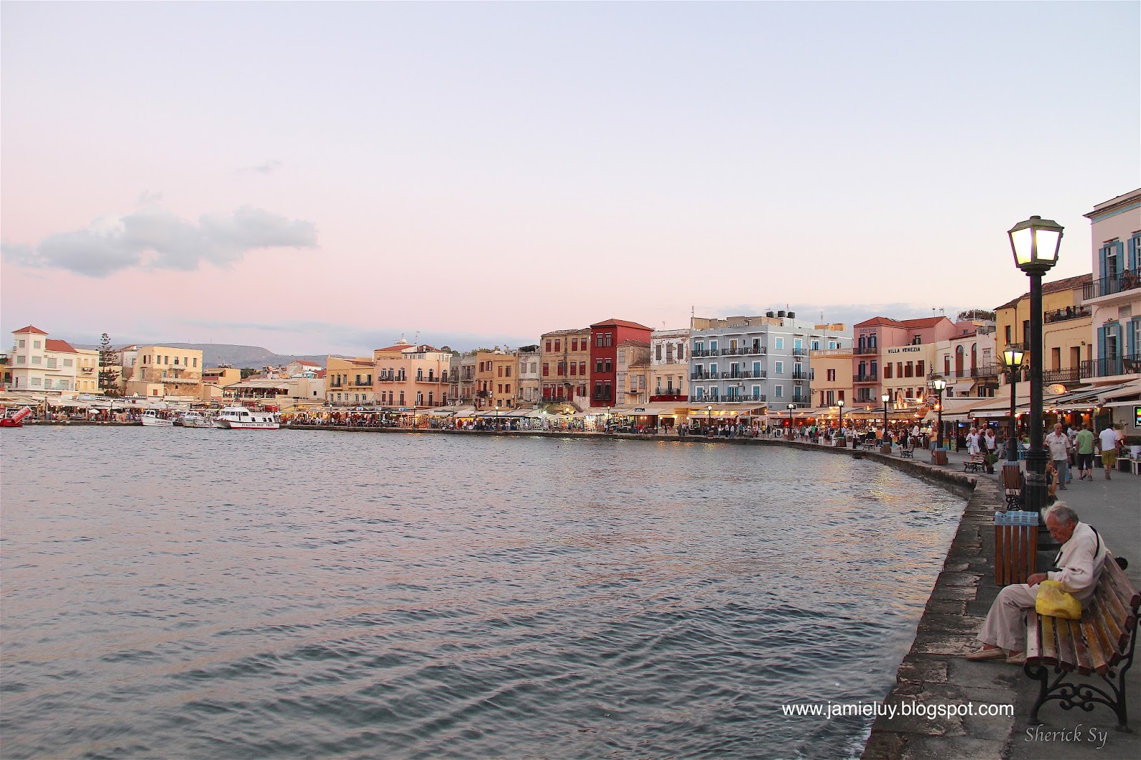 Jamie: Chania in Crete, Greece