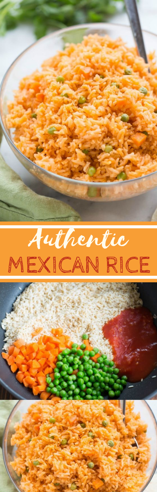 Authentic Mexican Rice #vegetarian #sidedish