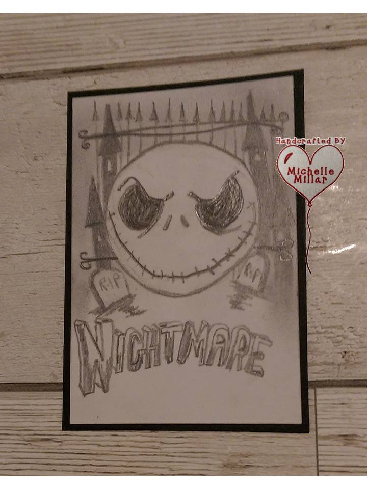 Shine Bright and Create: Hand drawn ATC cards inspired by Tim Burton ...