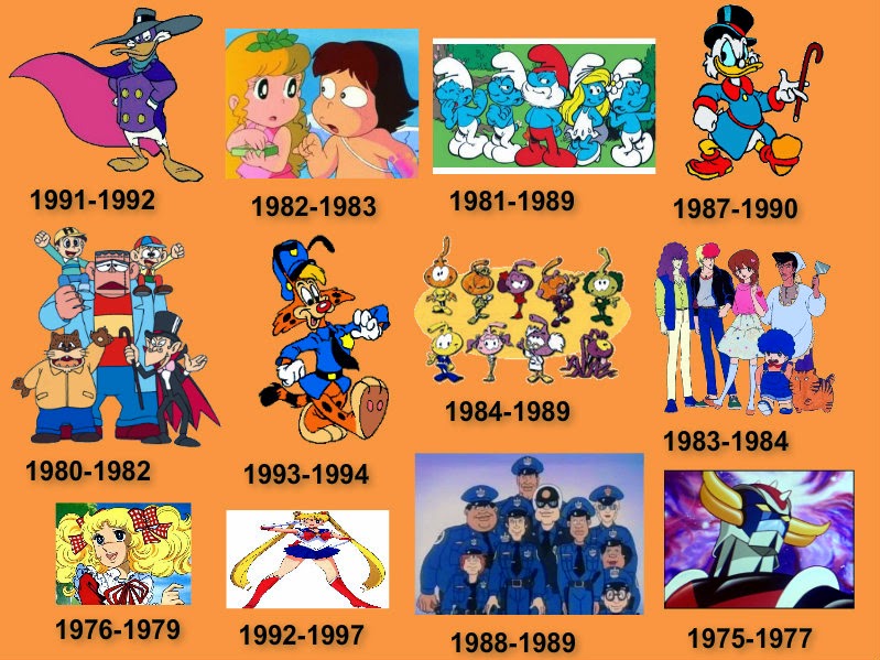 Cartoni Animati Anni 80 e 90: I Cartoni Animati Degli Anni 80 e 90