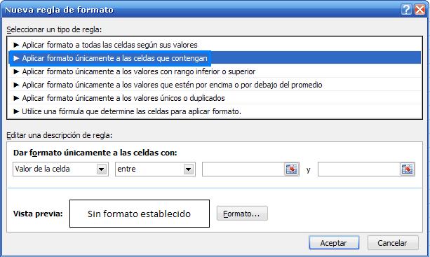 Blogfolio de Brian Erbes: Excel 2007 - Parte Práctica.