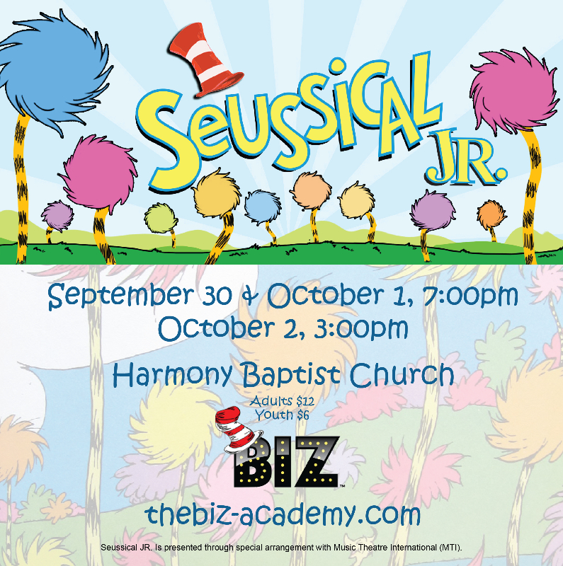 The Biz Presents "Seussical, Jr." : Promotional Materials