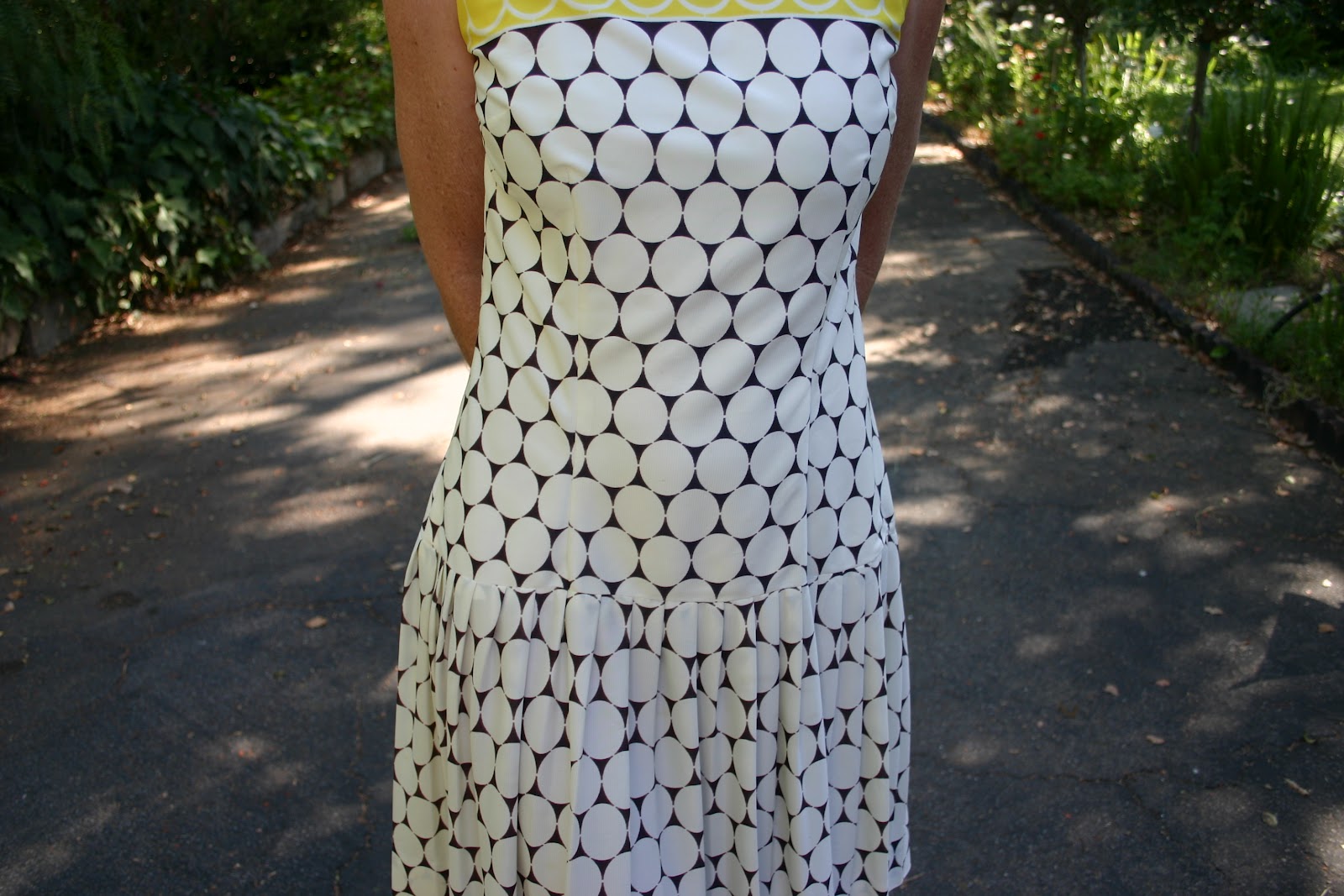 the $1 dress - The Gardener's Cottage