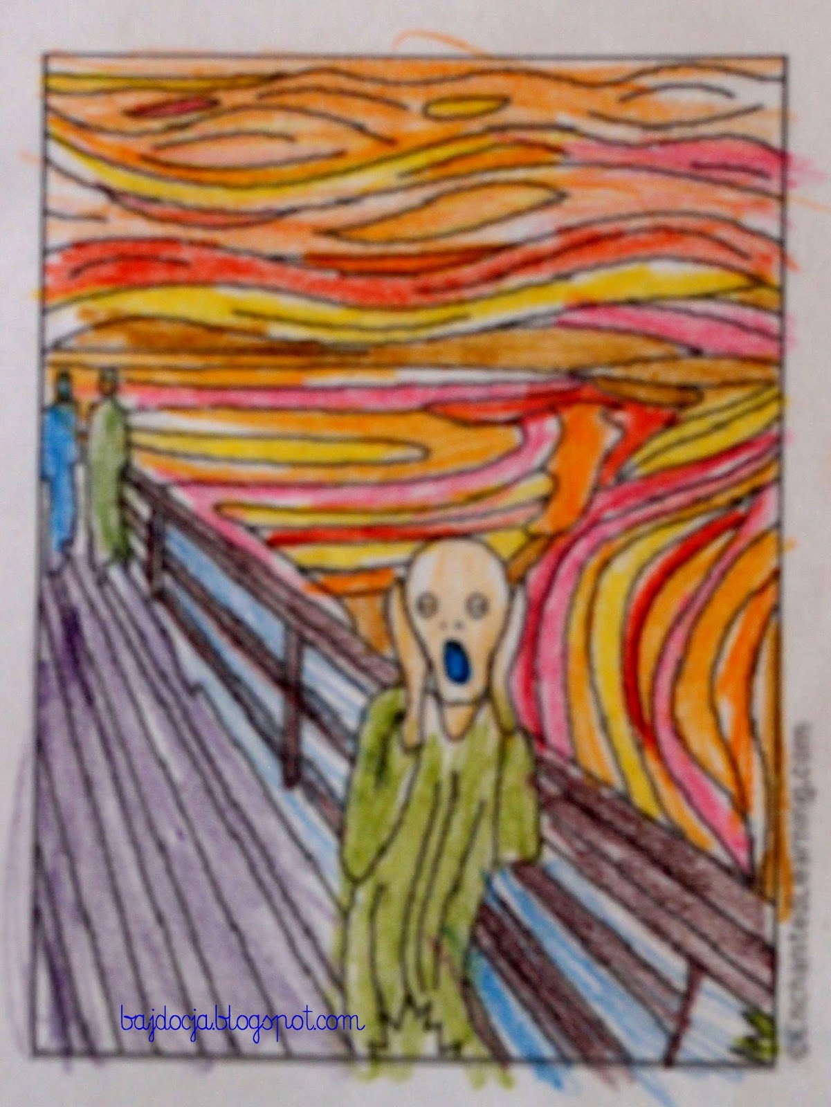 Bajdocja: Krzyk(i) à la Munch