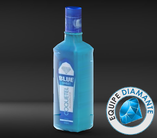 EQUIPE DIAMANTE: BLUE SWEET. PINGA AZUL