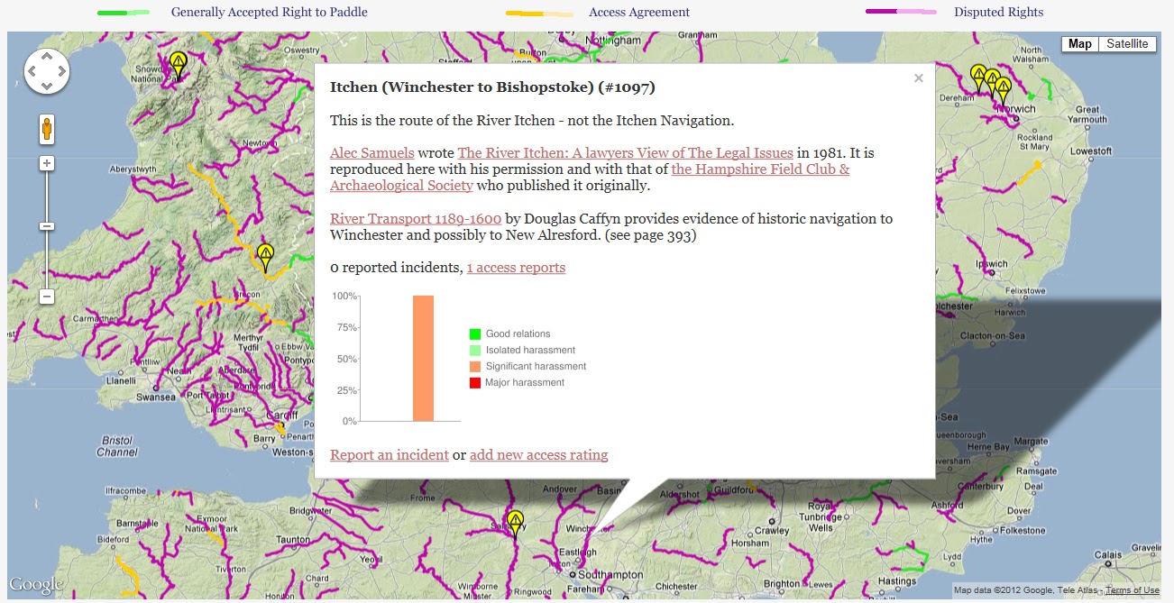 Canoeing and Kayaking on the River Itchen Navigation: Itchen on the ...