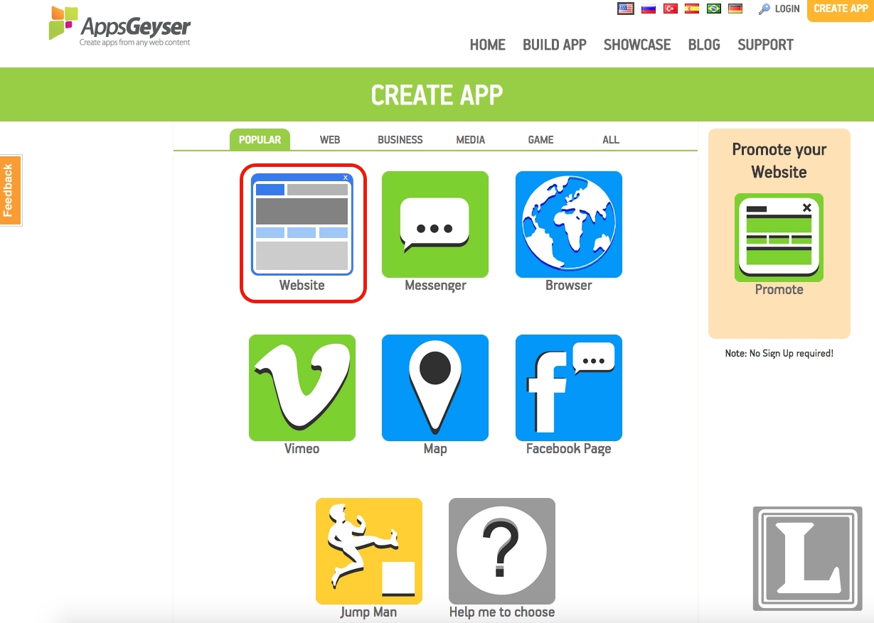 [ Android ] [ App ] 使用 AppsGeyser 製作一個 Web App | Laird Studio