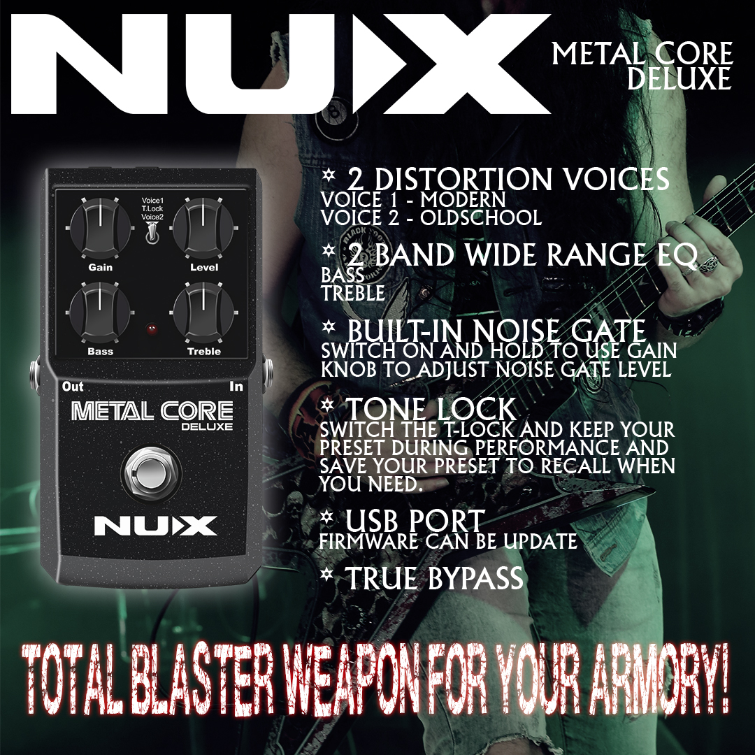 NUX EFX: NUX Metal Core Deluxe