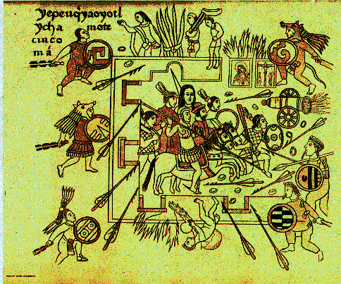 Los Tlaxcaltecas indígenas náhuatl