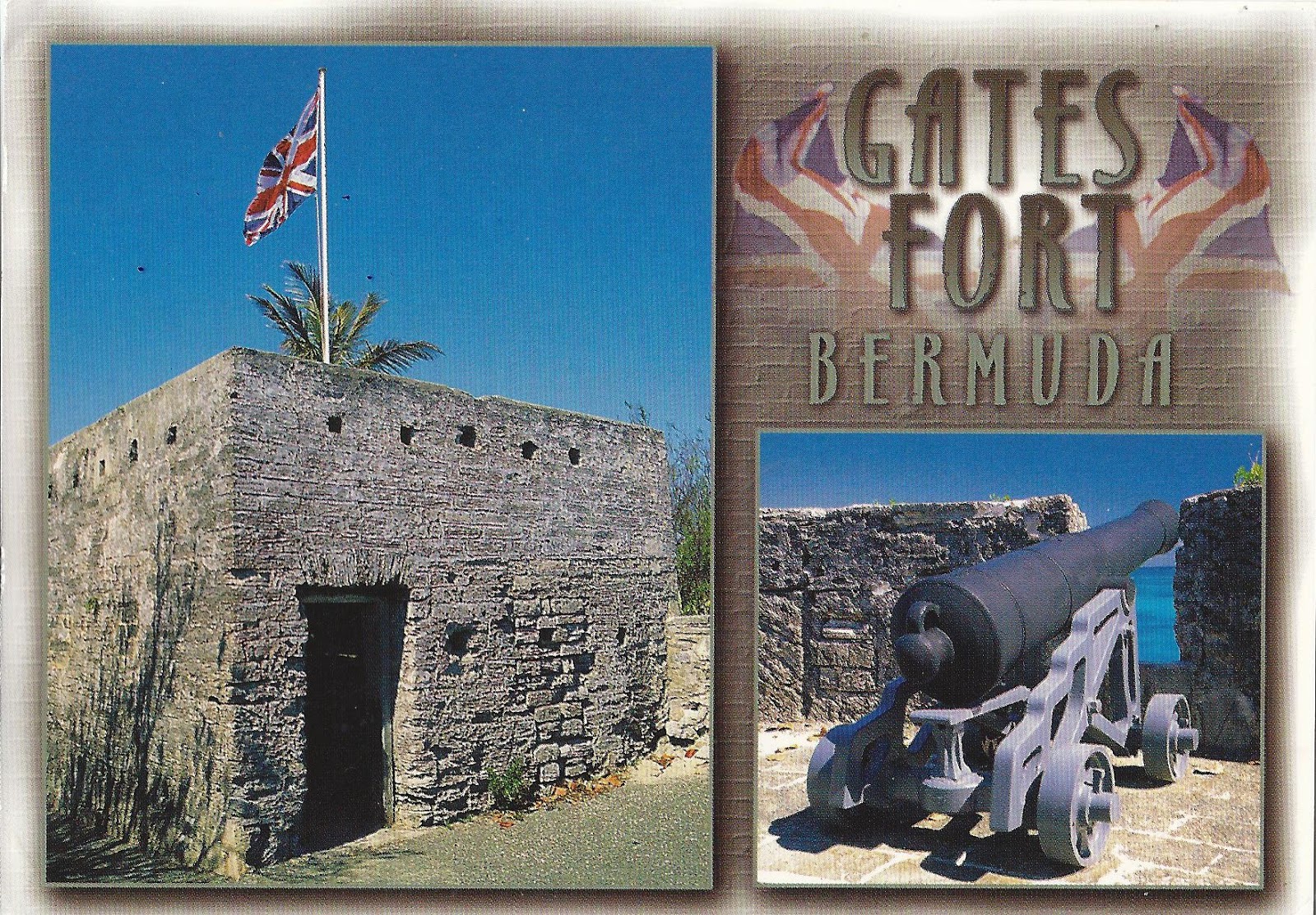 A Journey of Postcards: Gates Fort | Bermuda