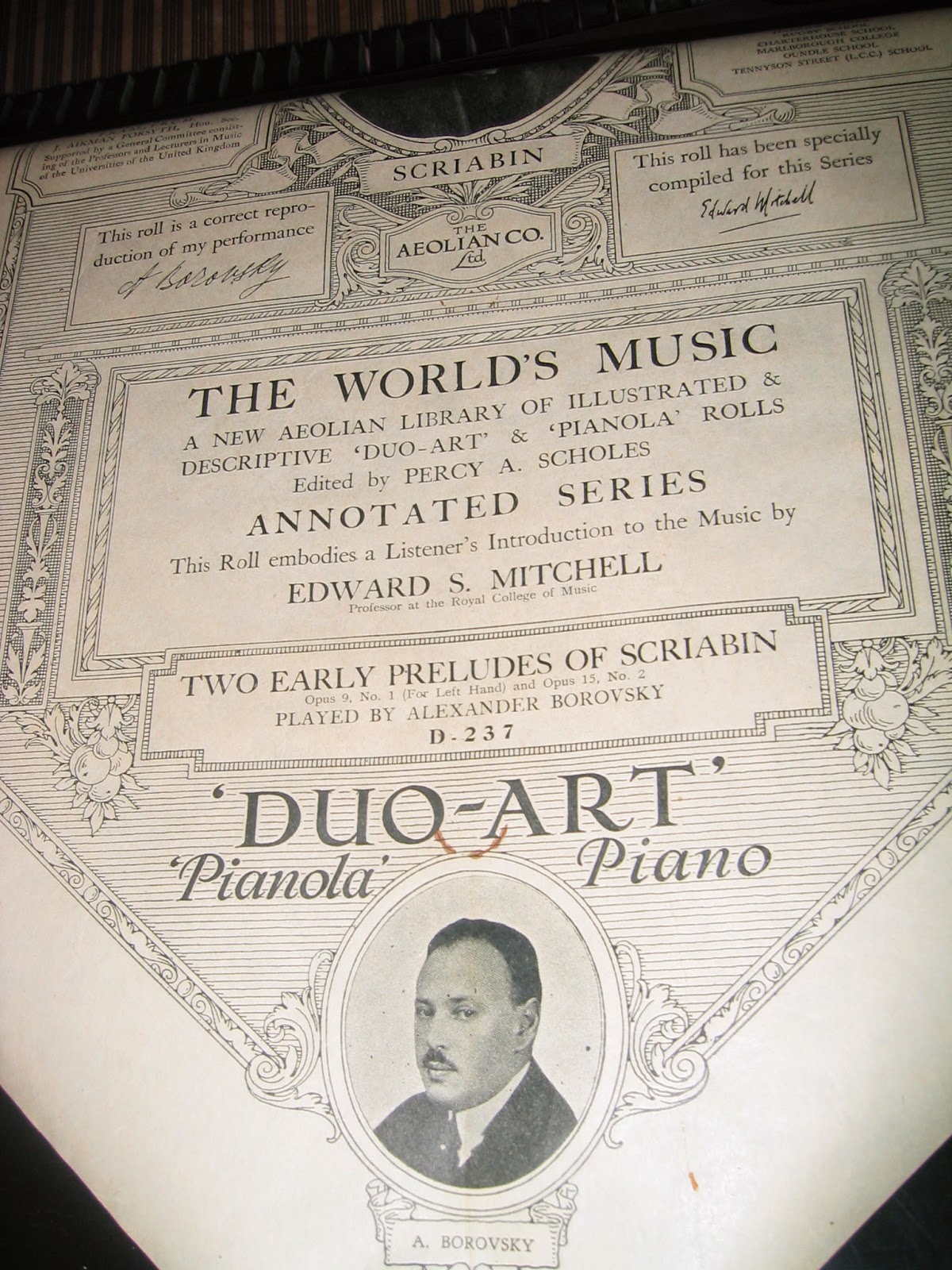 Alexander K. Borovsky - Master Pianist: Recordings