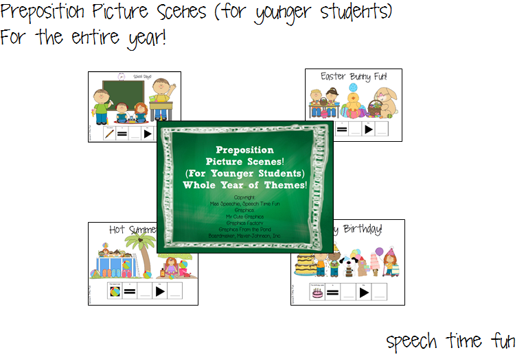 Reading Comprehension Stories: Preposition Scenes For Younger Students ...