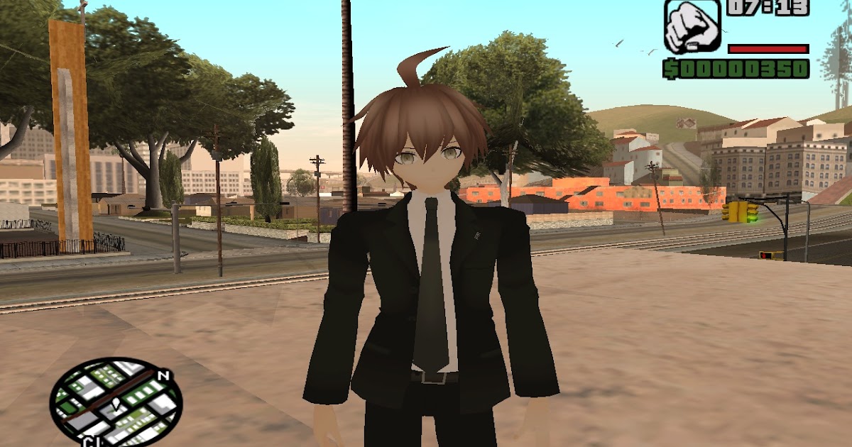 Makoto Naegi 苗木 誠 Future Foundation Anime 3ds Max Project