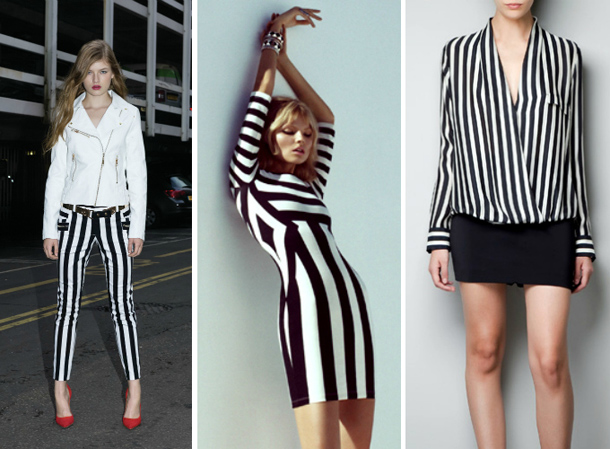 A BRIT GREEK: FABULOUS MONOCHROME FRIDAY'S: STRIKING STRIPES