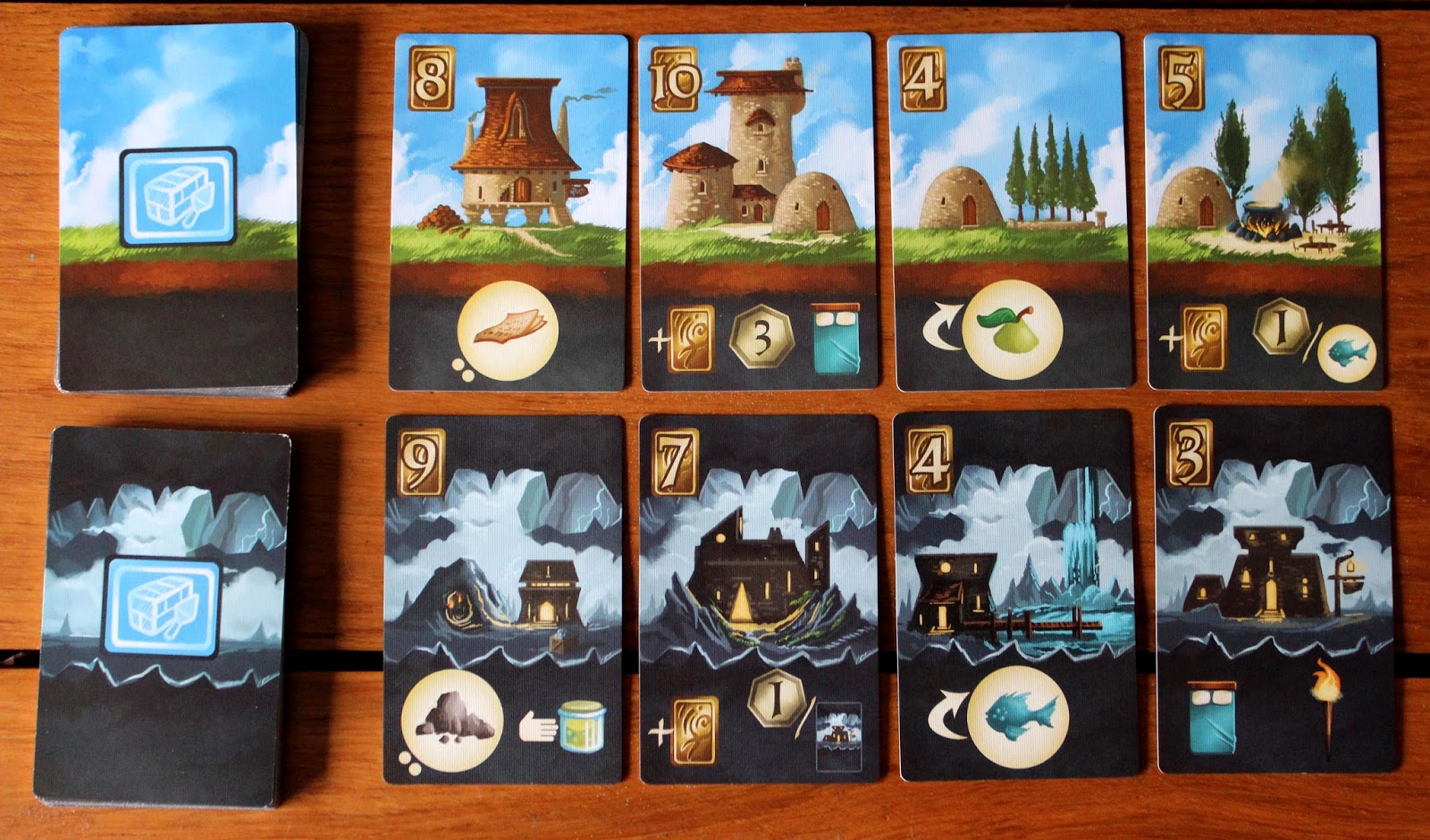 Random Nerdery: Cardboard - Above and Below board game review