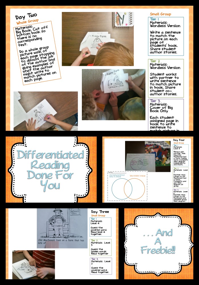 Look what I found . . . Differentiated Reading Done For You and a ...
