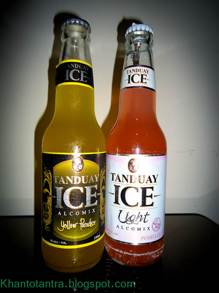 Kwatro Khanto: Tanduay Ice- Yellow and Pink