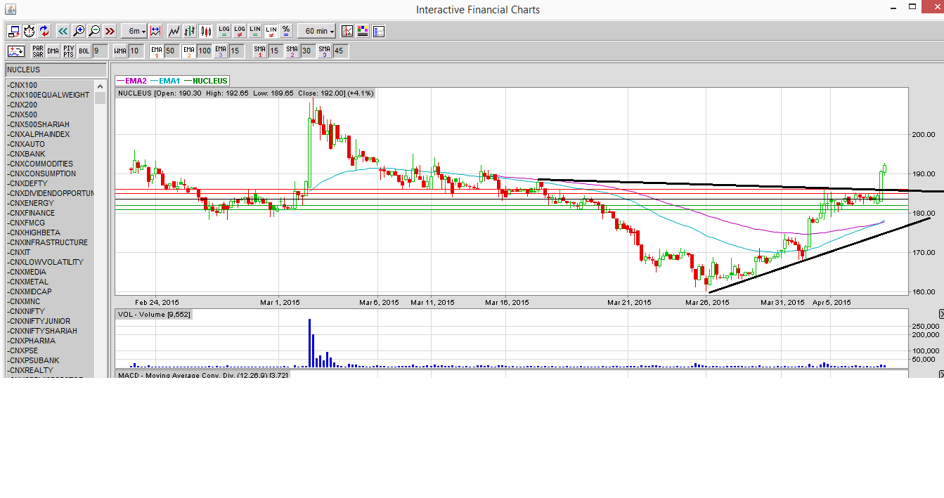 NSE EQUITY GUIDE: Surprise call Nucleus software