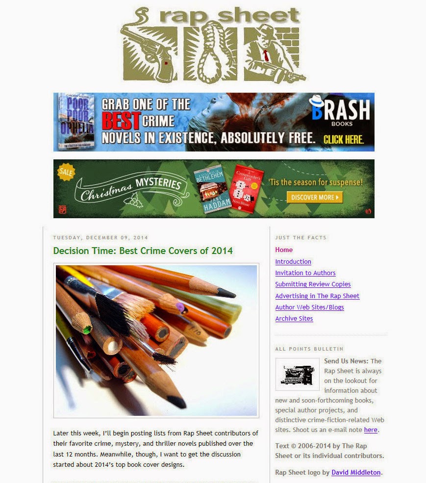 The Rap Sheet: Advertising in The Rap Sheet