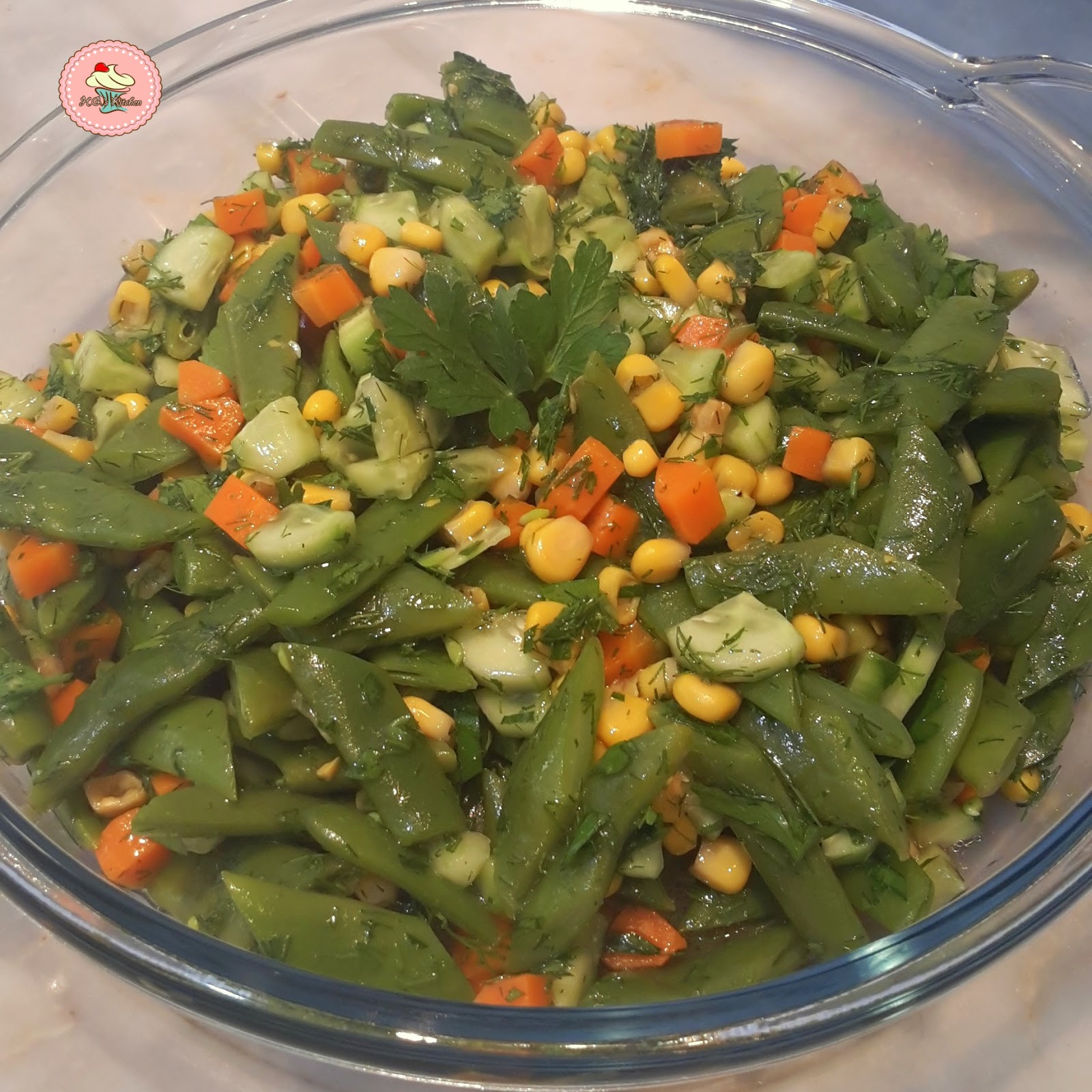 TAZE FASULYE SALATASI ~ H.G.'s Kitchen